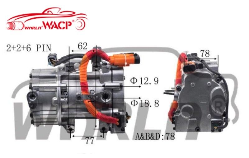 977014R000 977014U000 ESC33I Car AC Compressor 10P30C For Hyundai ...