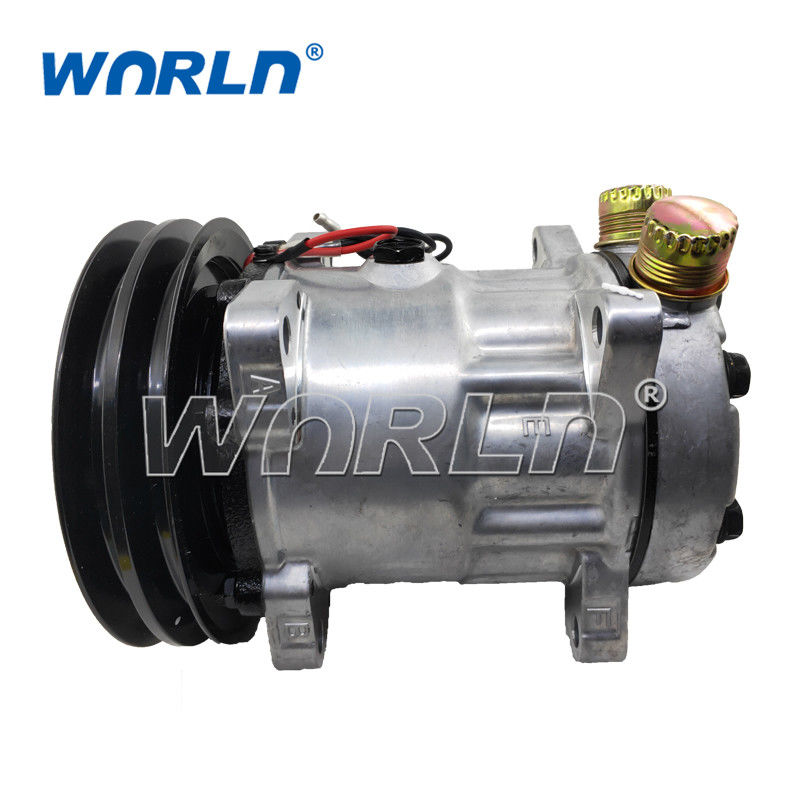 240402 12V TRUCK 709 AutoTruck AC Compressor For 7H15 2PK 152MM New Model