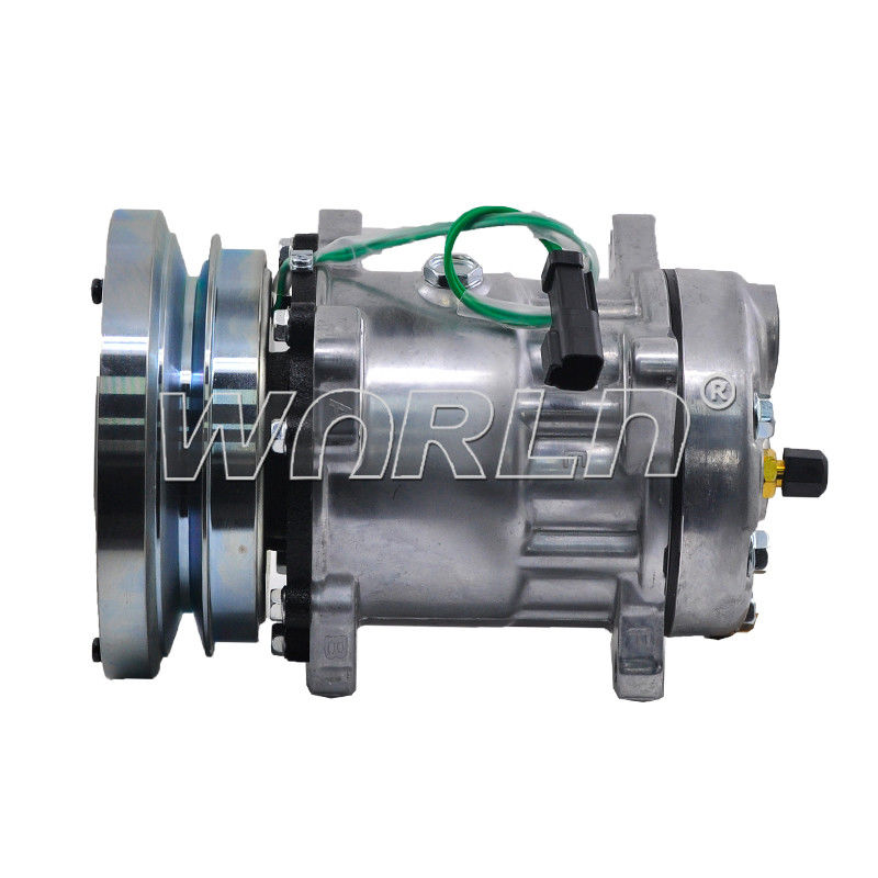24V Truck AC Compressor For Caterpillar For Volvo SD7H154468 SD7H154604 ...