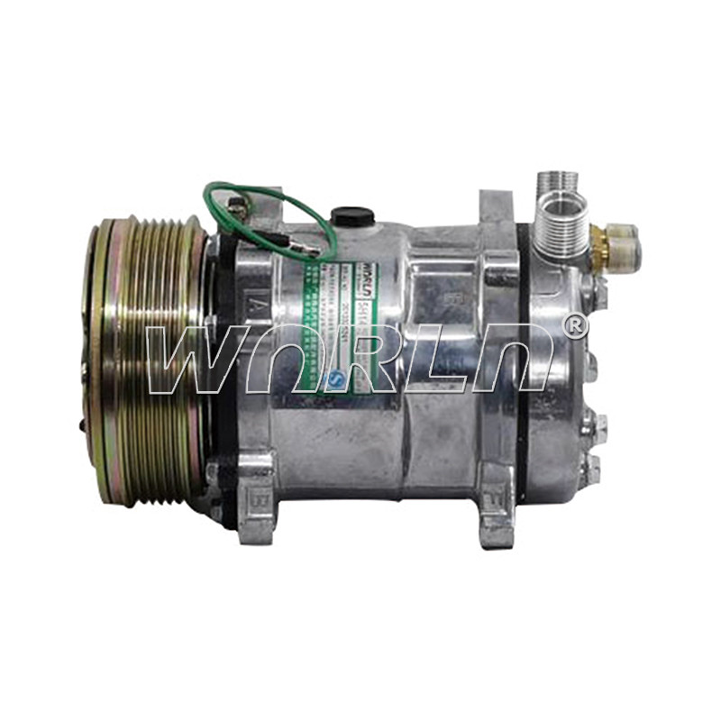 24V Universal Air Cond Compressor For Universal 508 5H14 Truck AC ...