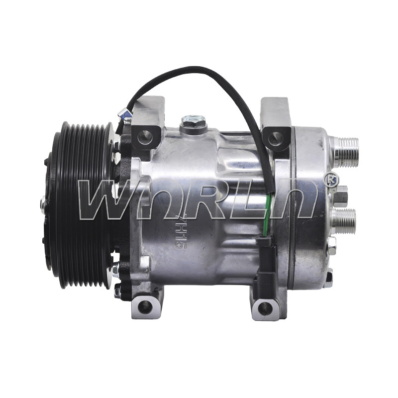 5095985 50959853 Car Air Conditioner Compressor 7H15 8PK For JCB Loader ...