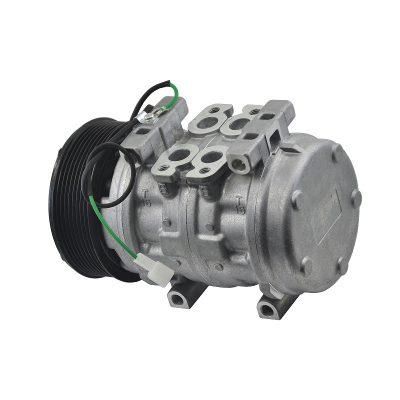 24 Volt Auto Air Condition Compressor For 10P15 Polia Model Truck AC ...